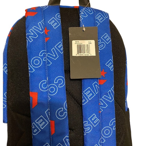 Converse | Bags | Converse Full Size Backpack In Blue Wlogo Design ...